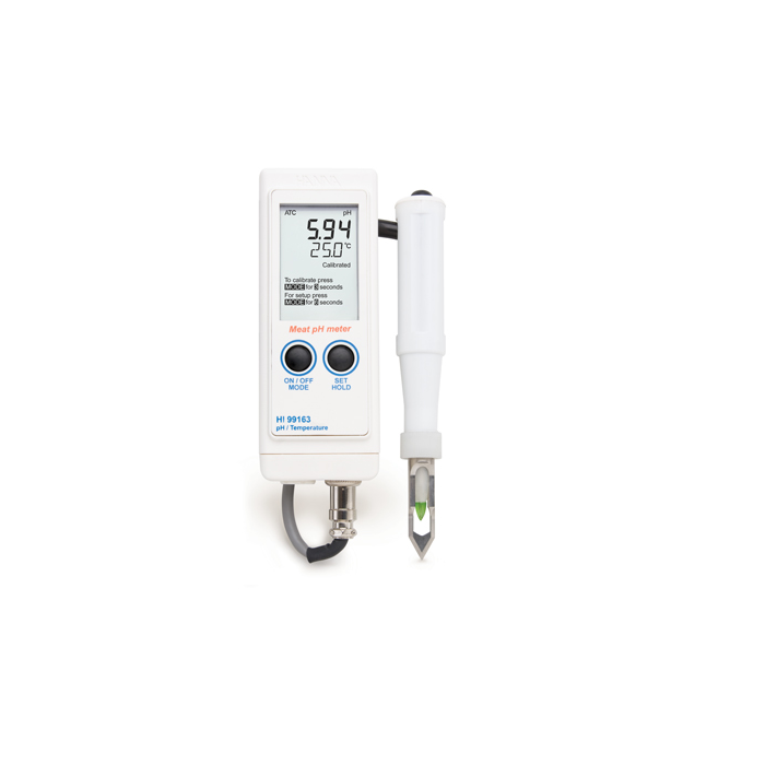 Portable HACCP Compliant pH Meter for Meat - HI99163 — Electric Burst