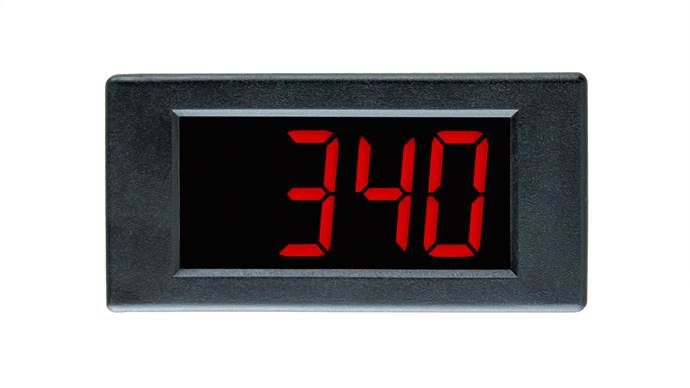 Compact 3½ Digit LED Voltmeter - DPM 340 — Electric Burst